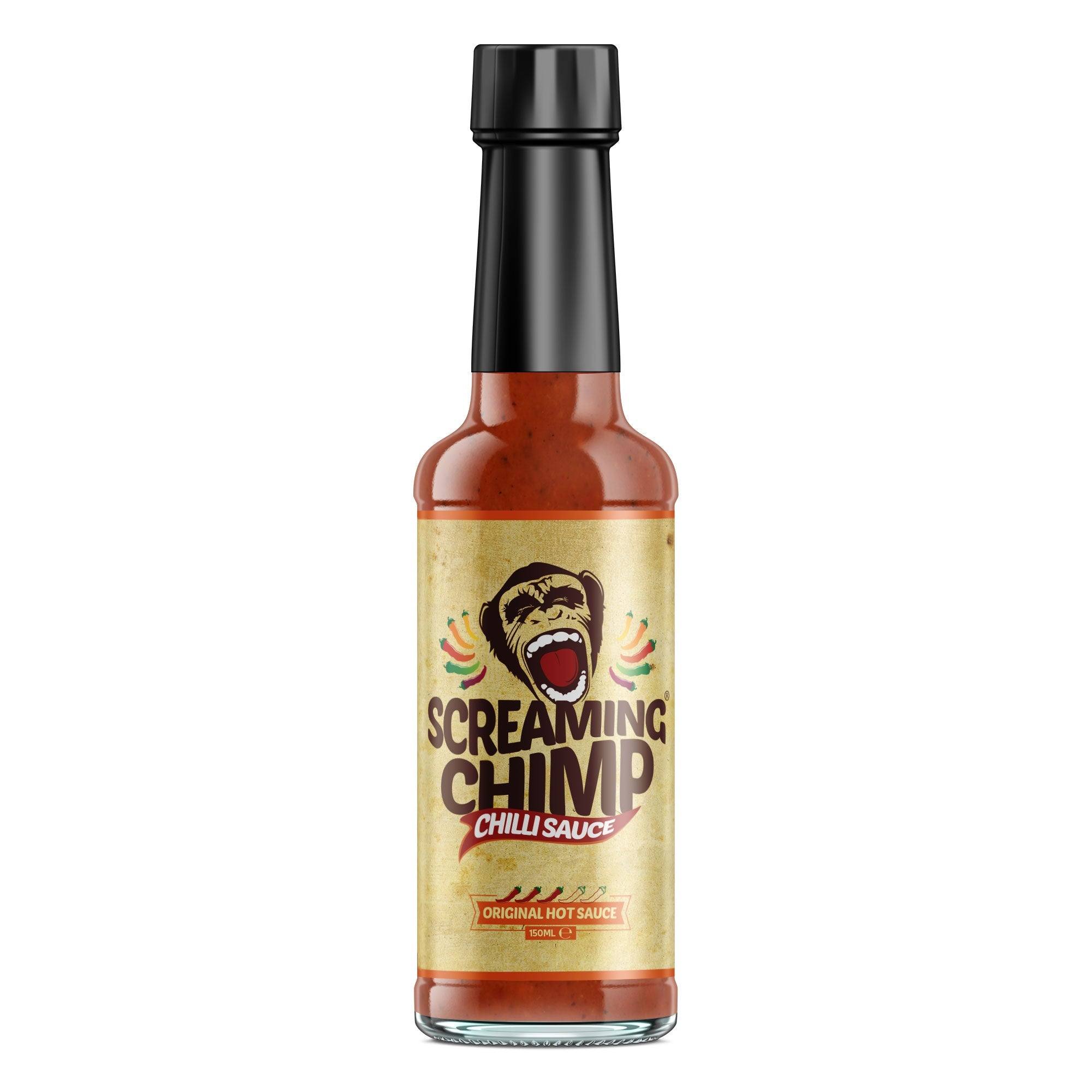 Screaming Chimp Chilli Sauces | Keep on chimpin | One Stop Chilli Shop